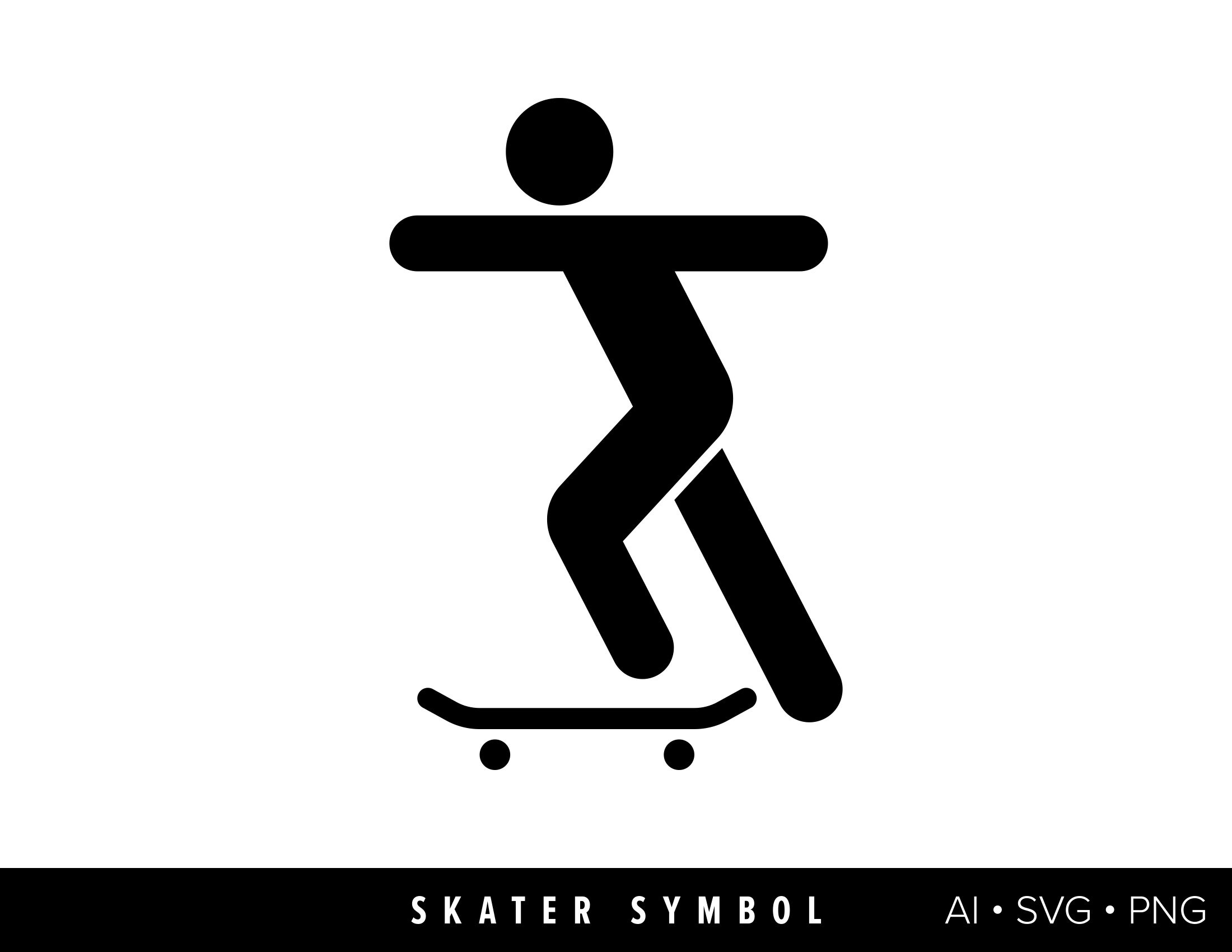 Skater Symbol - Etsy