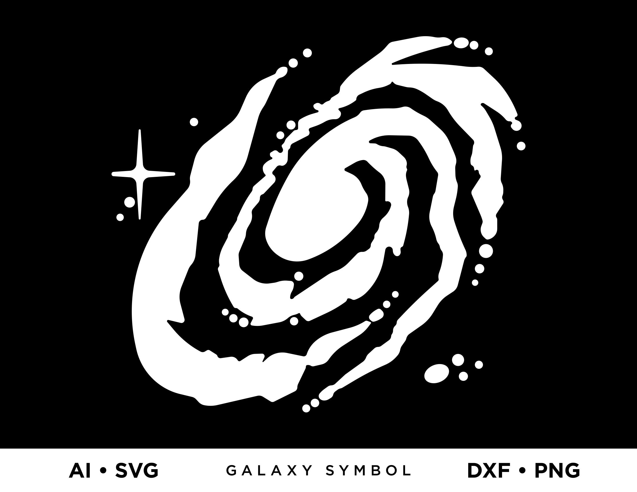 Galaxy Symbol - Etsy