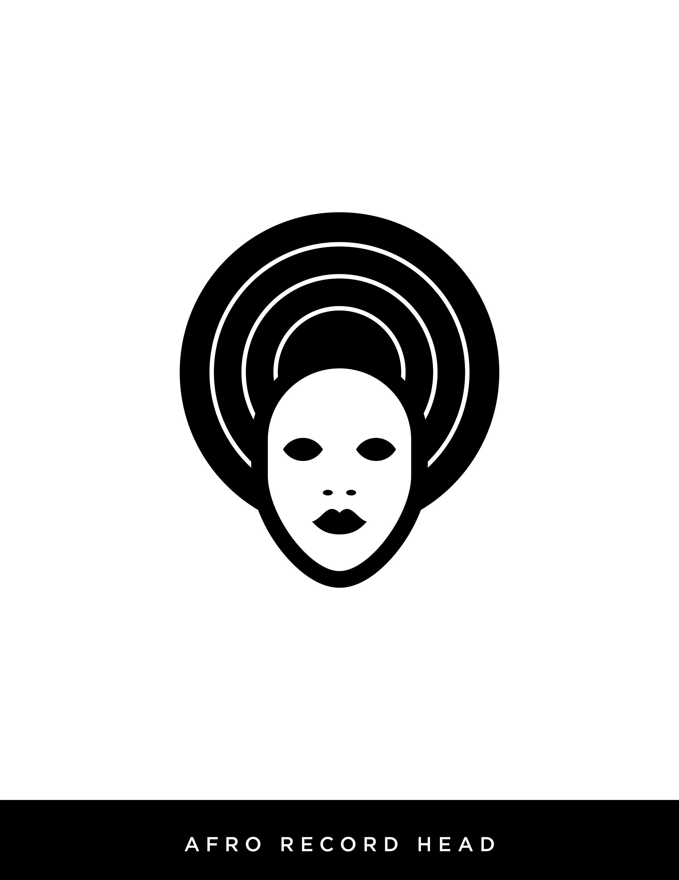Afro Record Head - Etsy