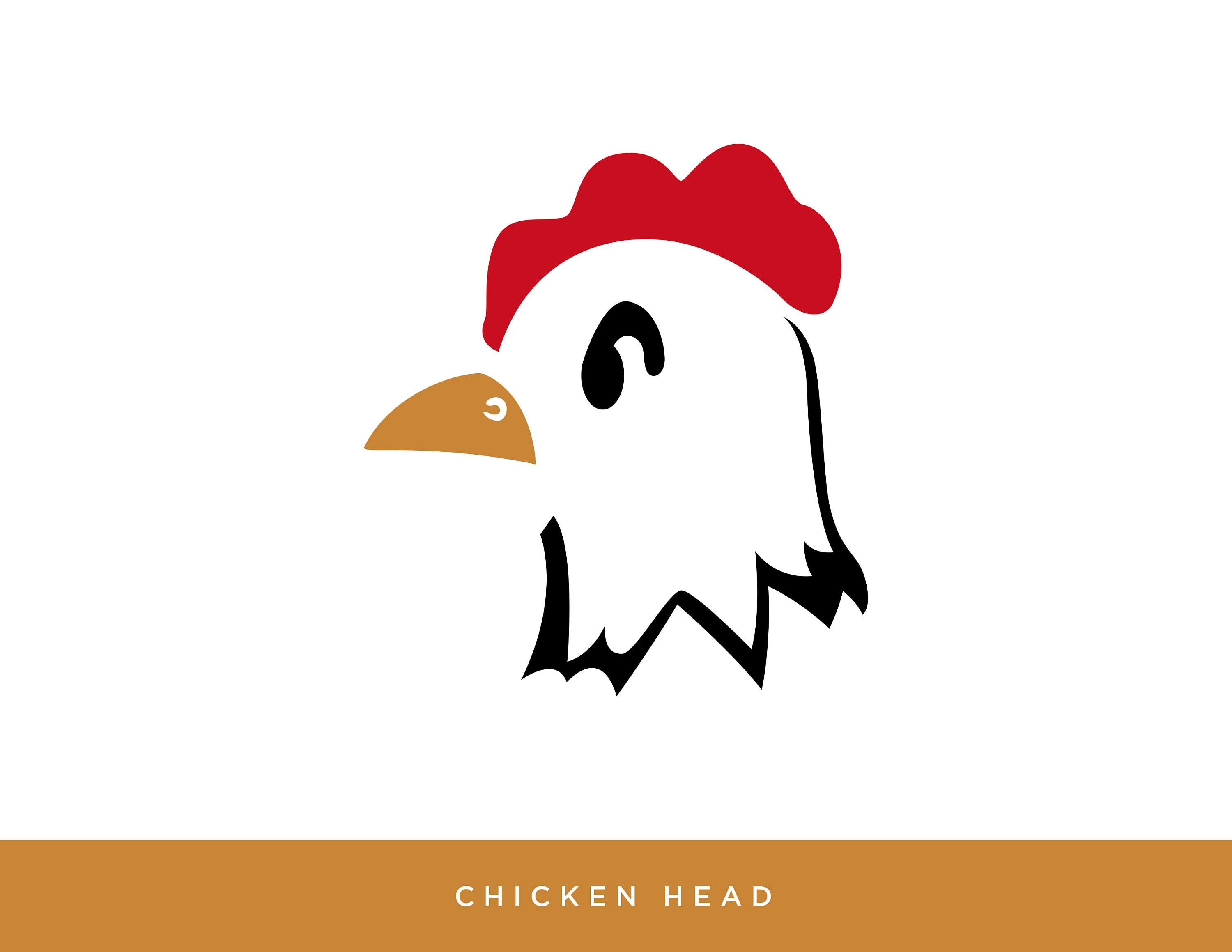 Chicken Head - Etsy