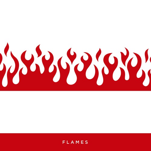 Flames SVG | Etsy