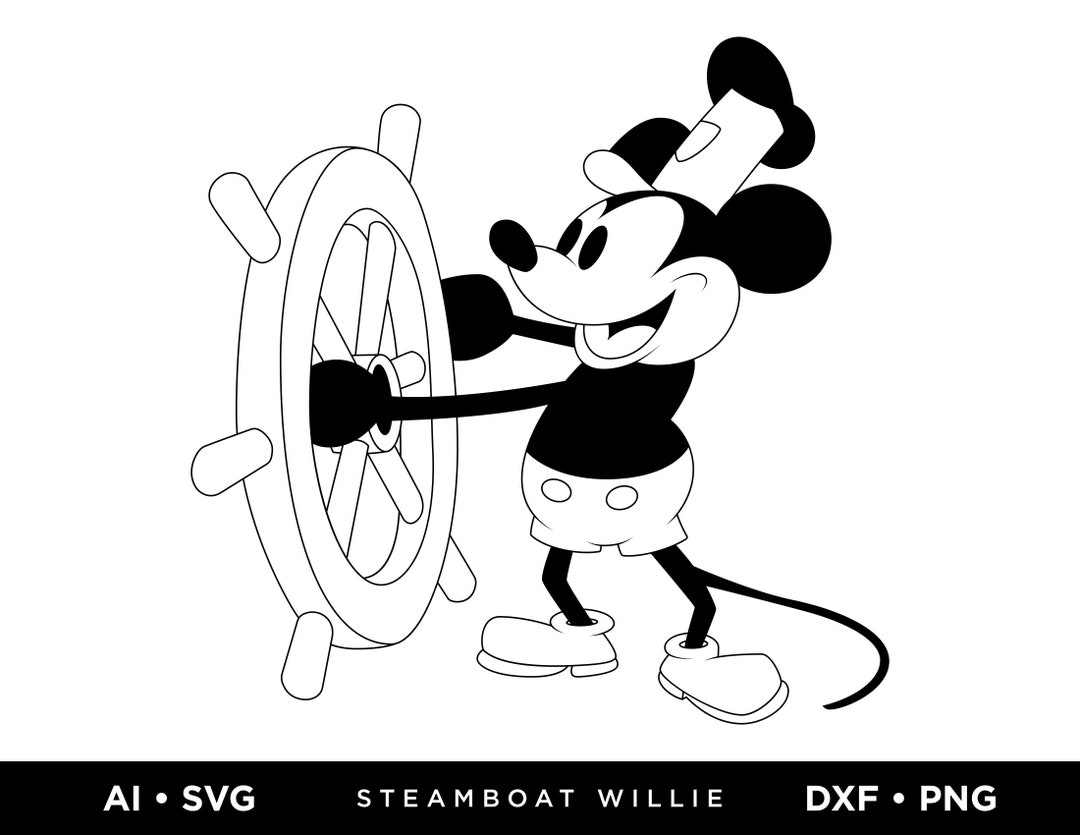 Steamboat Willie - Etsy