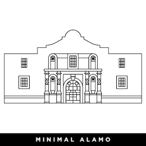 The Alamo Svg - Etsy