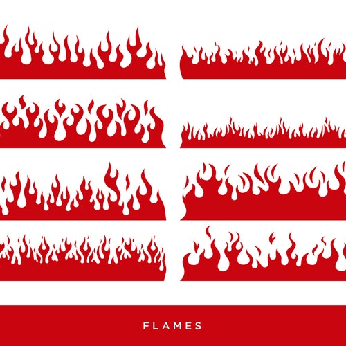 Flames SVG - Etsy
