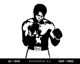 Muhammed Ali Svg - Etsy