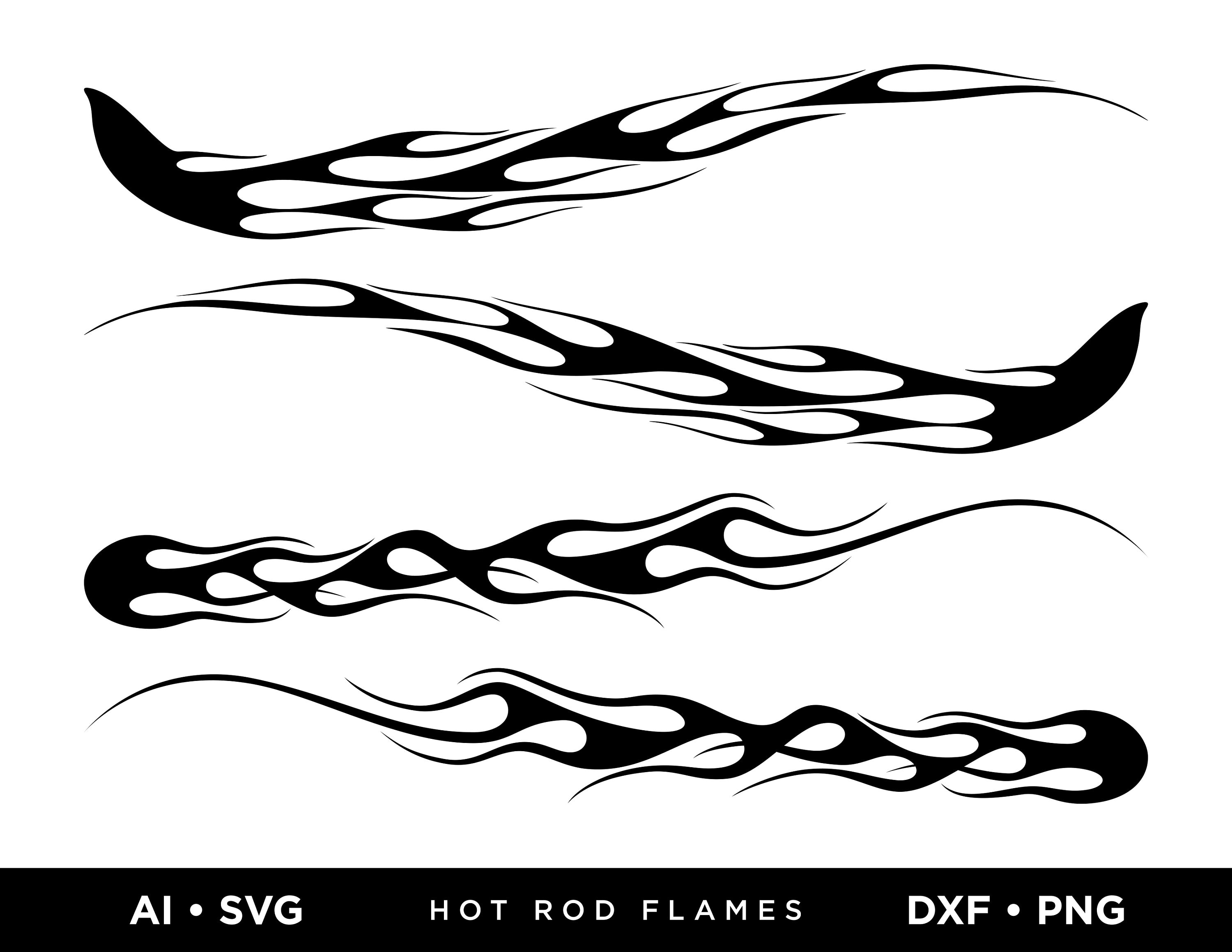 HOT ROD FLAMES - Etsy