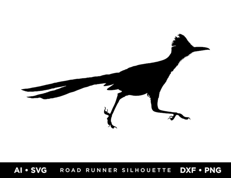 Road Runner Silhouette - Etsy