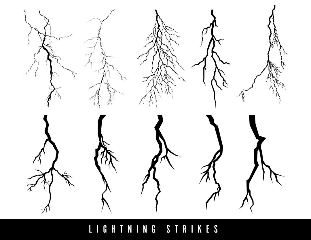 Lightning Strikes - Etsy