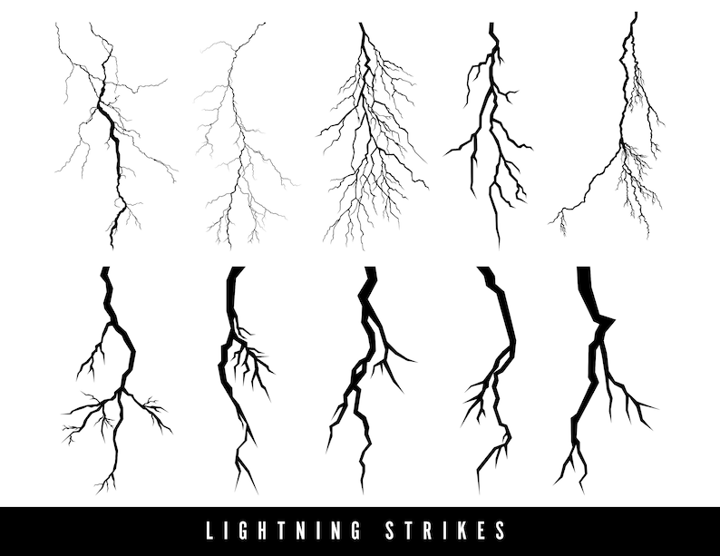 Lightning Strikes - Etsy
