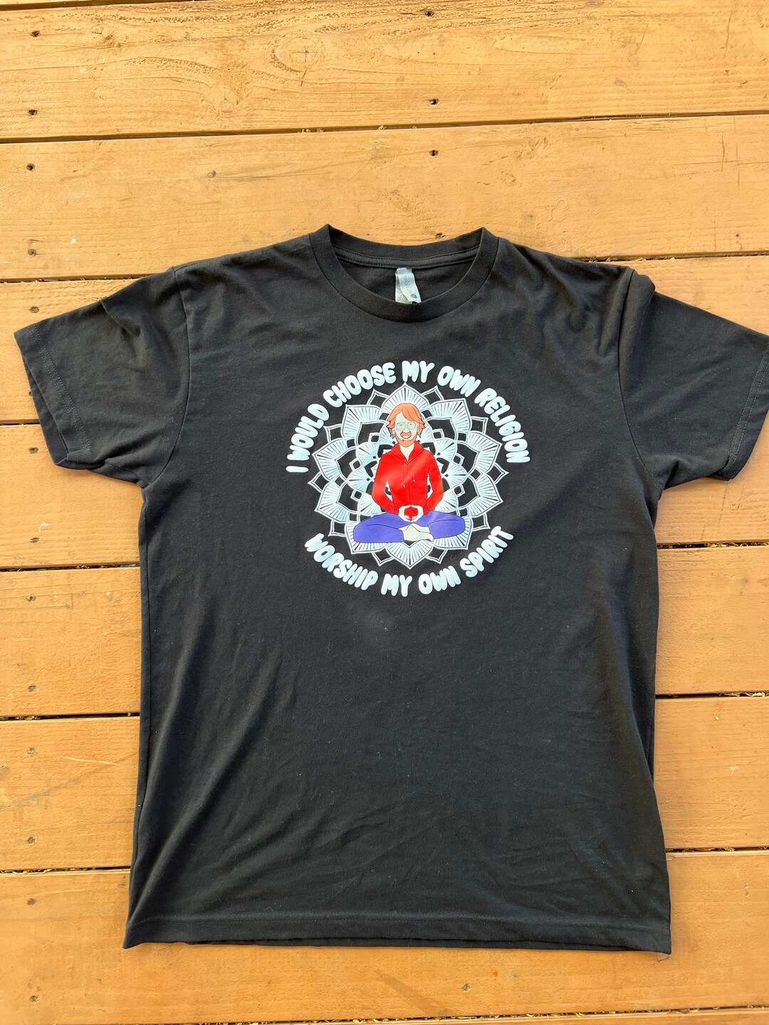 Trey Sand Mandala Unisex T-shirt Black - Etsy