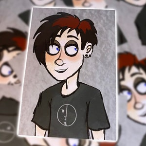 Pete Thelman South Park Goth Kids Art Print - Etsy