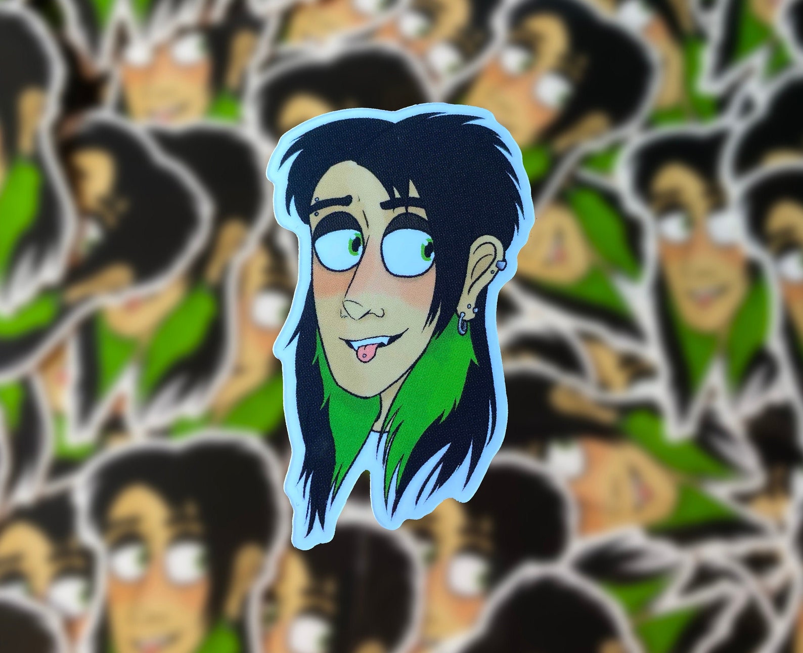 Mike Vampir Makowski South Park Vamp Kids Glossy Vinyl Sticker - Etsy UK