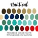 4 Pack Procreate Color Palette Bundle iPad Procreate Illustration Tools ...