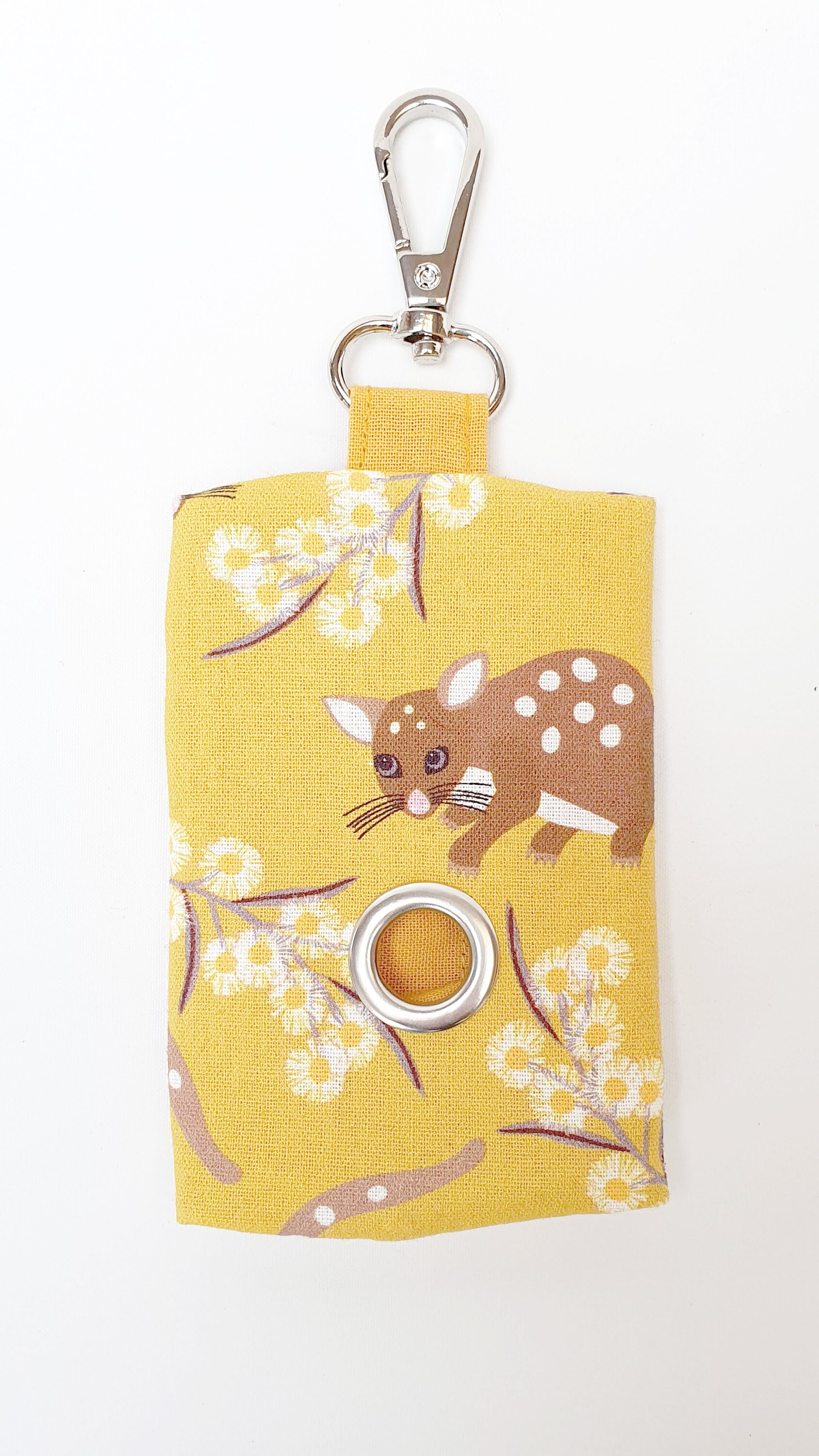Yellow Quoll Poo Bag Holder - Etsy Australia