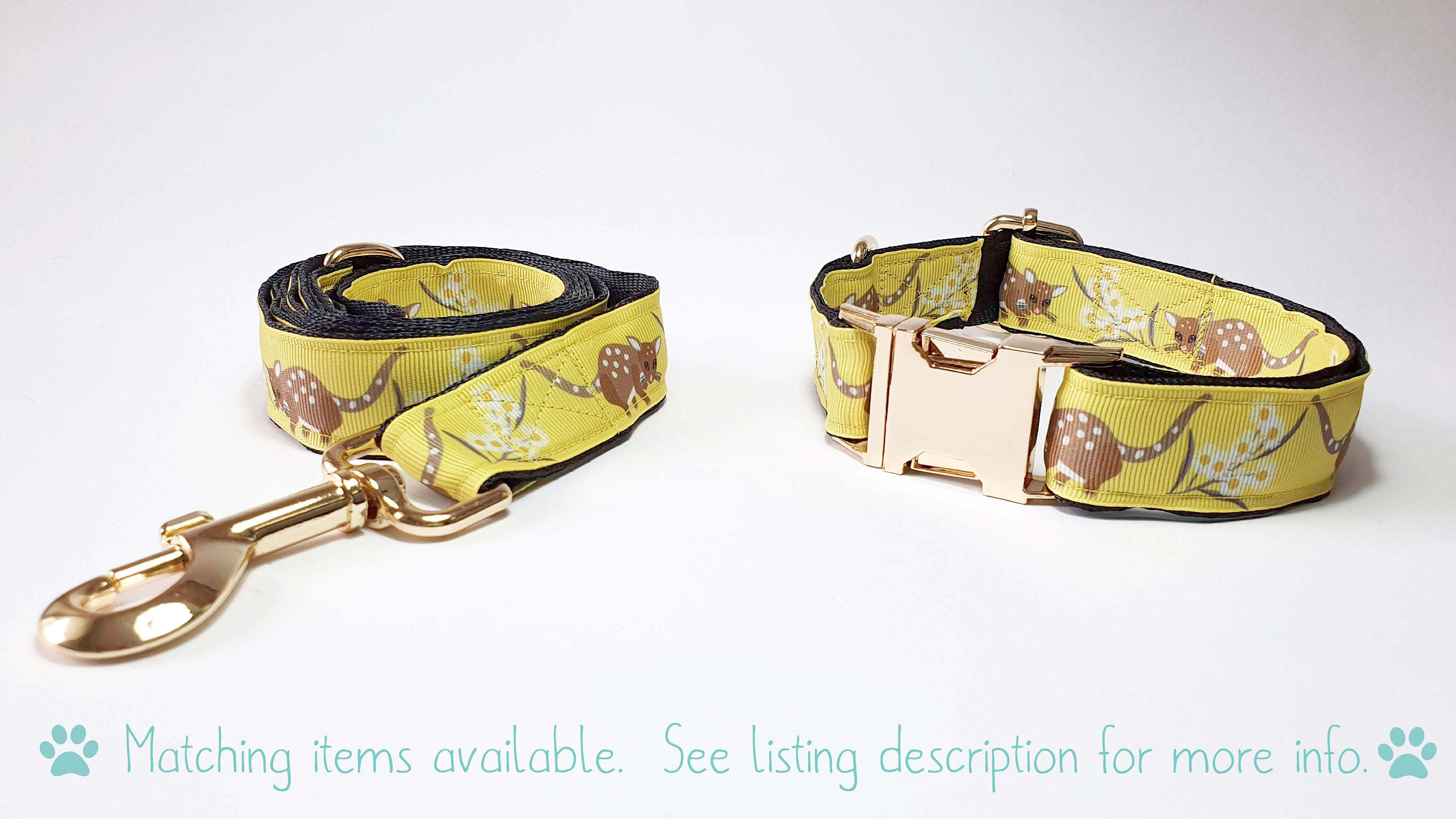 Yellow Quoll Poo Bag Holder - Etsy Australia