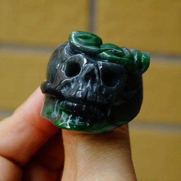 Jade Skull - Etsy UK