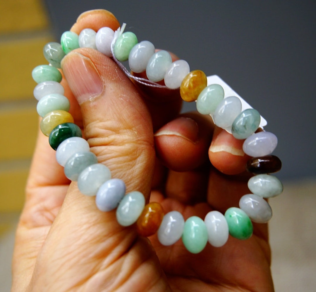 Certified 100% Natural A Graded Fei Cui 翡翠jadeite Jade Carved Multi ...