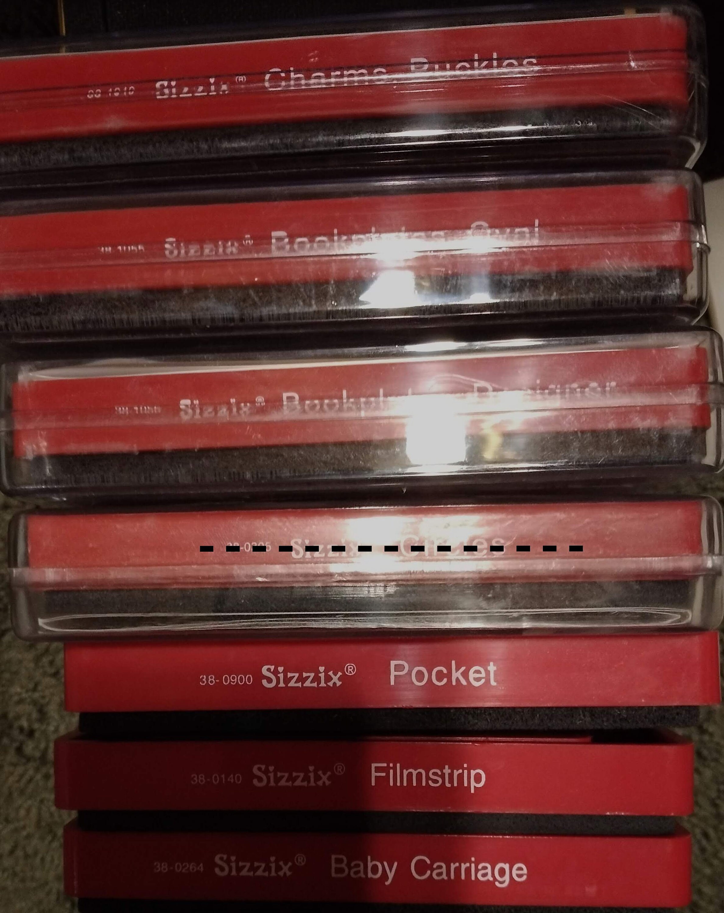 Sizzix Original Red Dies - Select Your Favorites! - Etsy