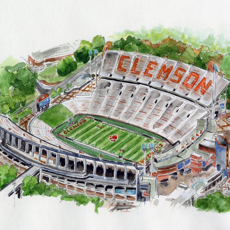 Clemson Football - Etsy