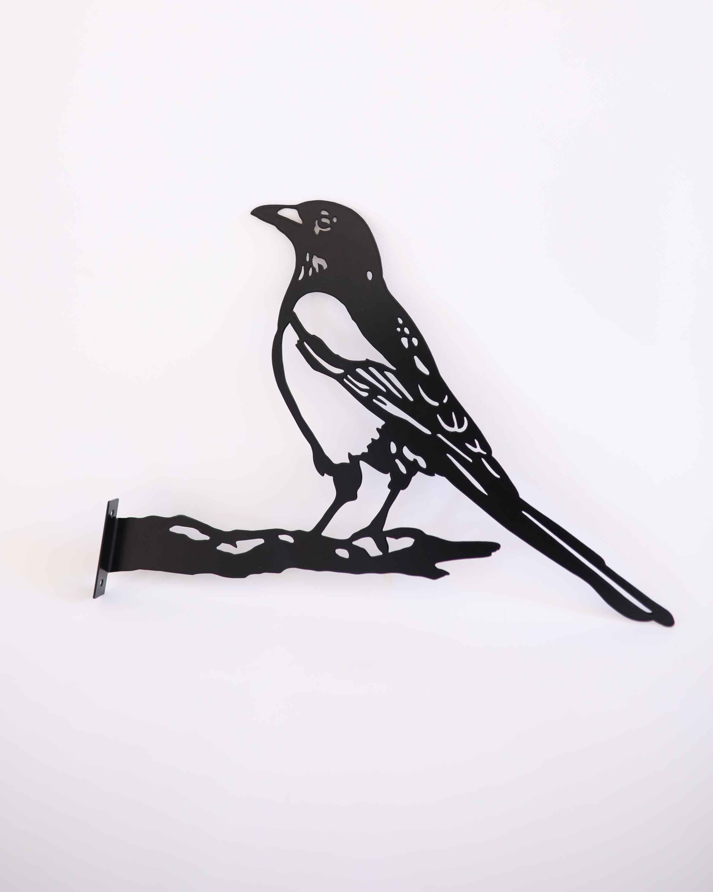 Magpie Wall Decor Metal Wall Art Birds Sign Art Bird Metal Wall Decor ...