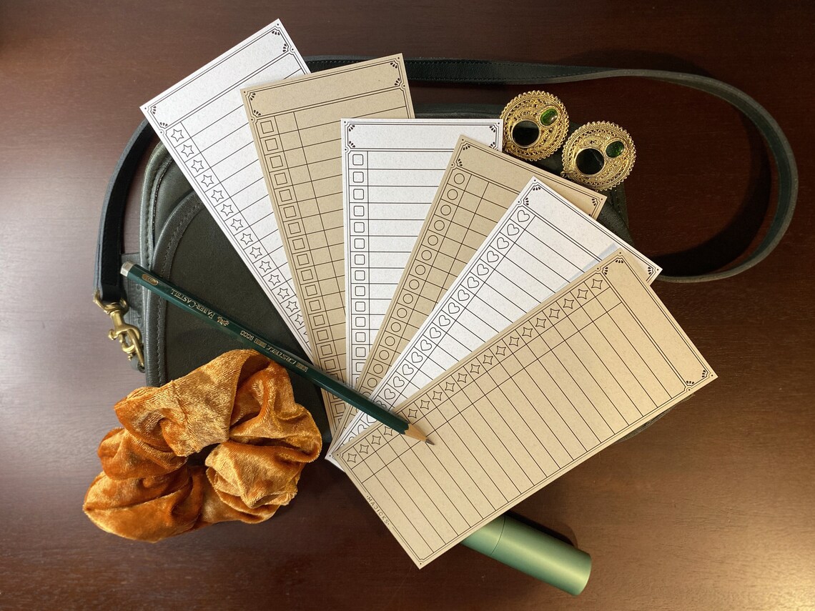 Printable Checklist 3 X 7 to Do List Recipe Card Blank - Etsy