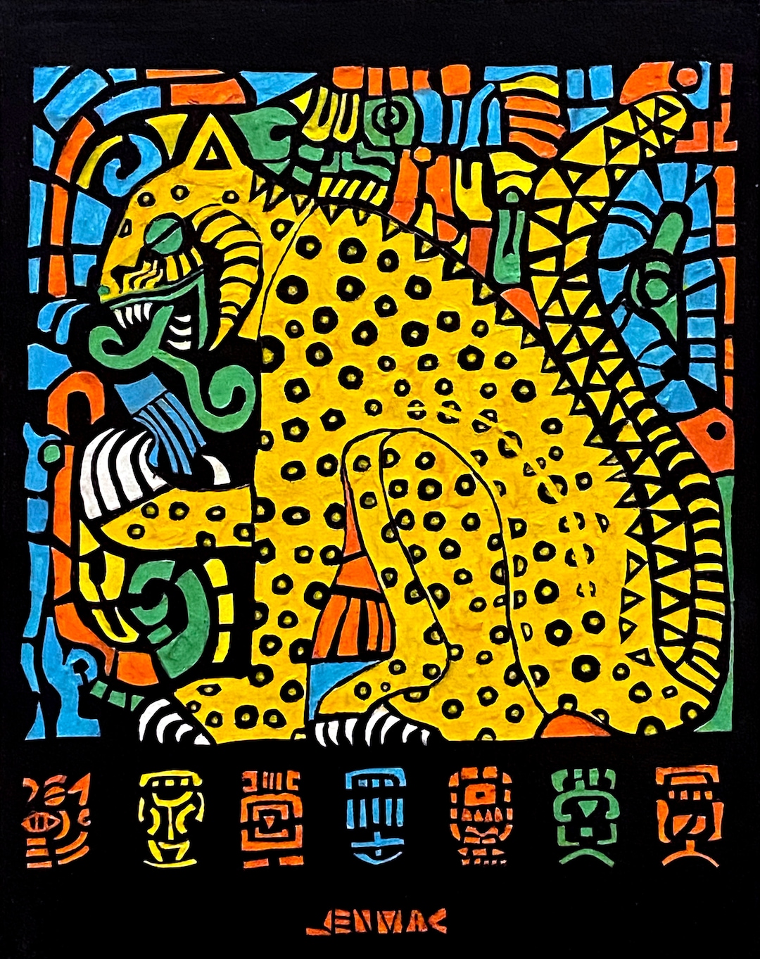 Mayan Jaguar: Lord of the Underworld - Etsy