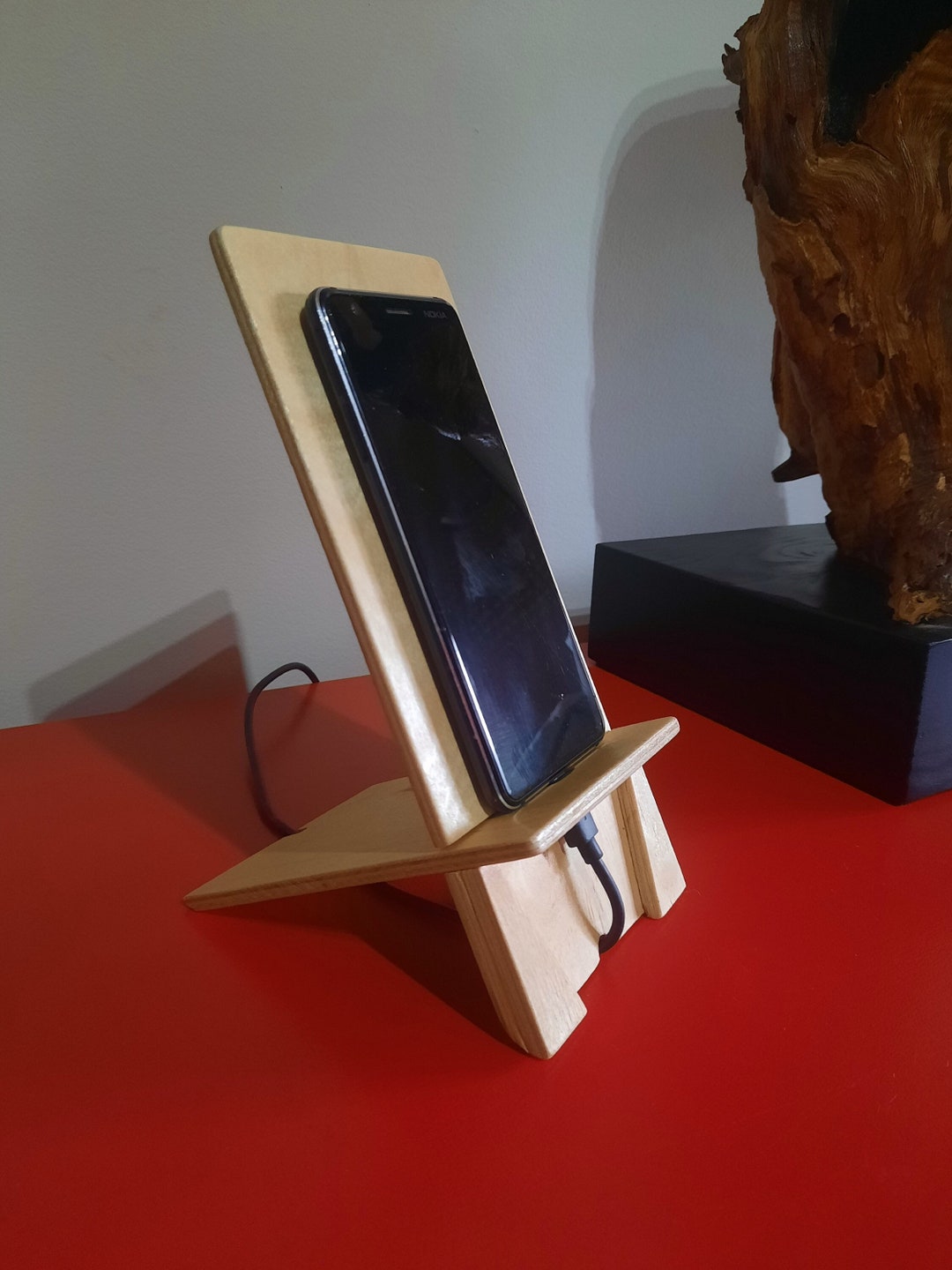 Wooden Handmade Phone Stand (phone Stand) - Etsy