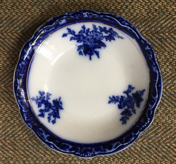 Antique Stanley Pottery Co Soap Dish-touraine Flow | Etsy