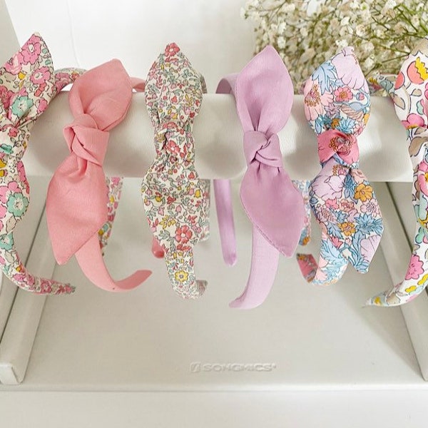 Alice Bands With Bow - Etsy