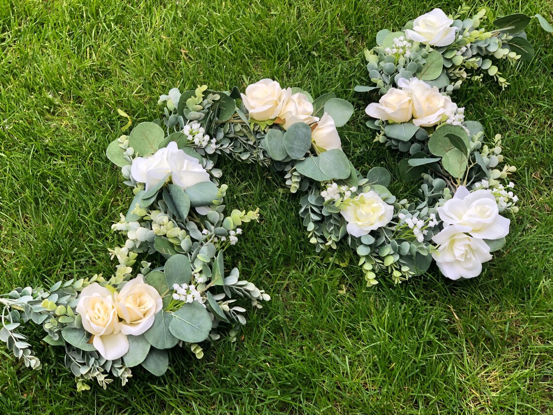 Eucalyptus Garland Table Runner Centerpiece Rustic Wedding Center ...