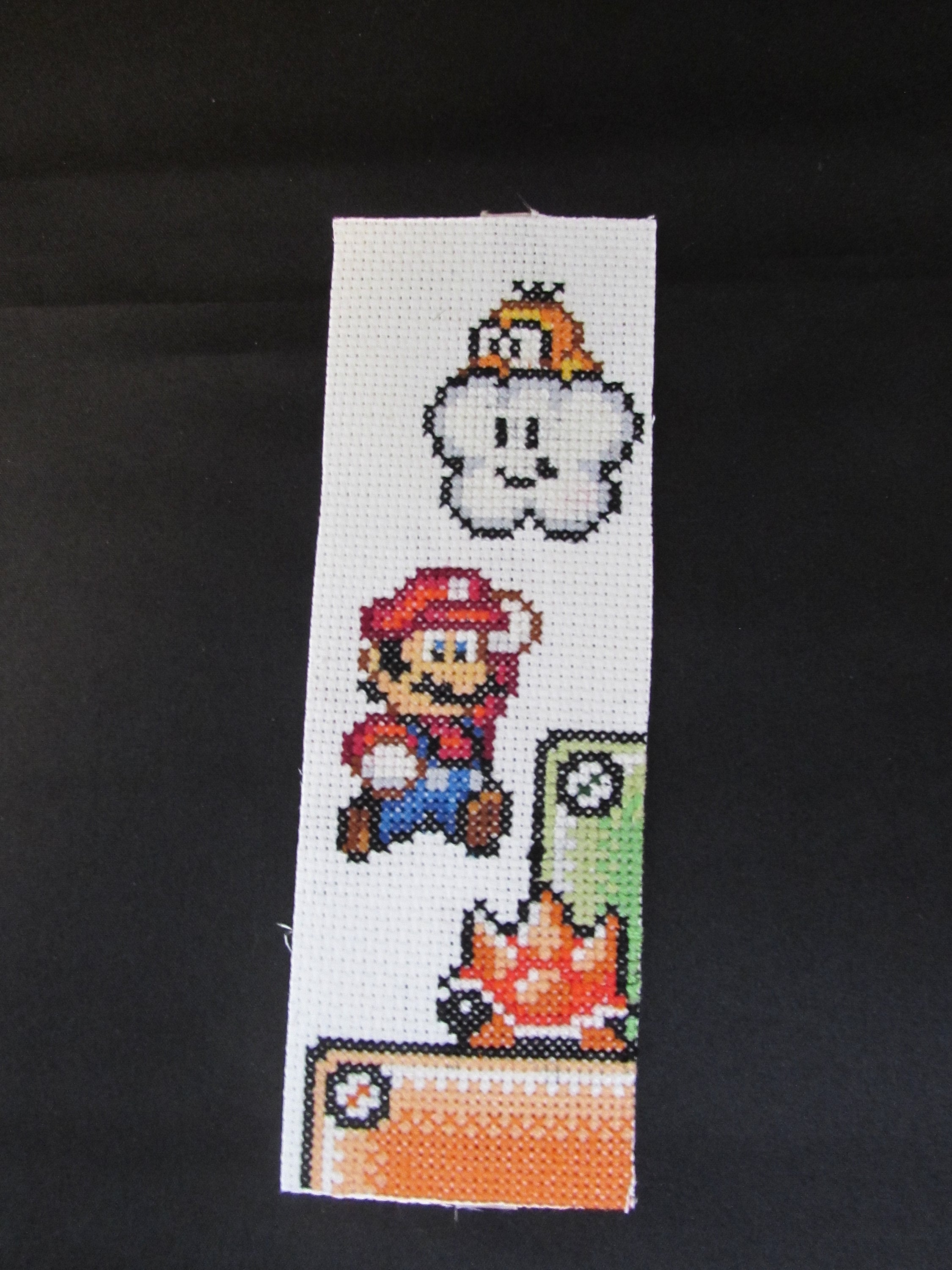 Mario Bookmark - Etsy