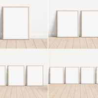 Four Frames Mockup, for Etsy Sellers, Mockup, Four Frames, PSD File ...