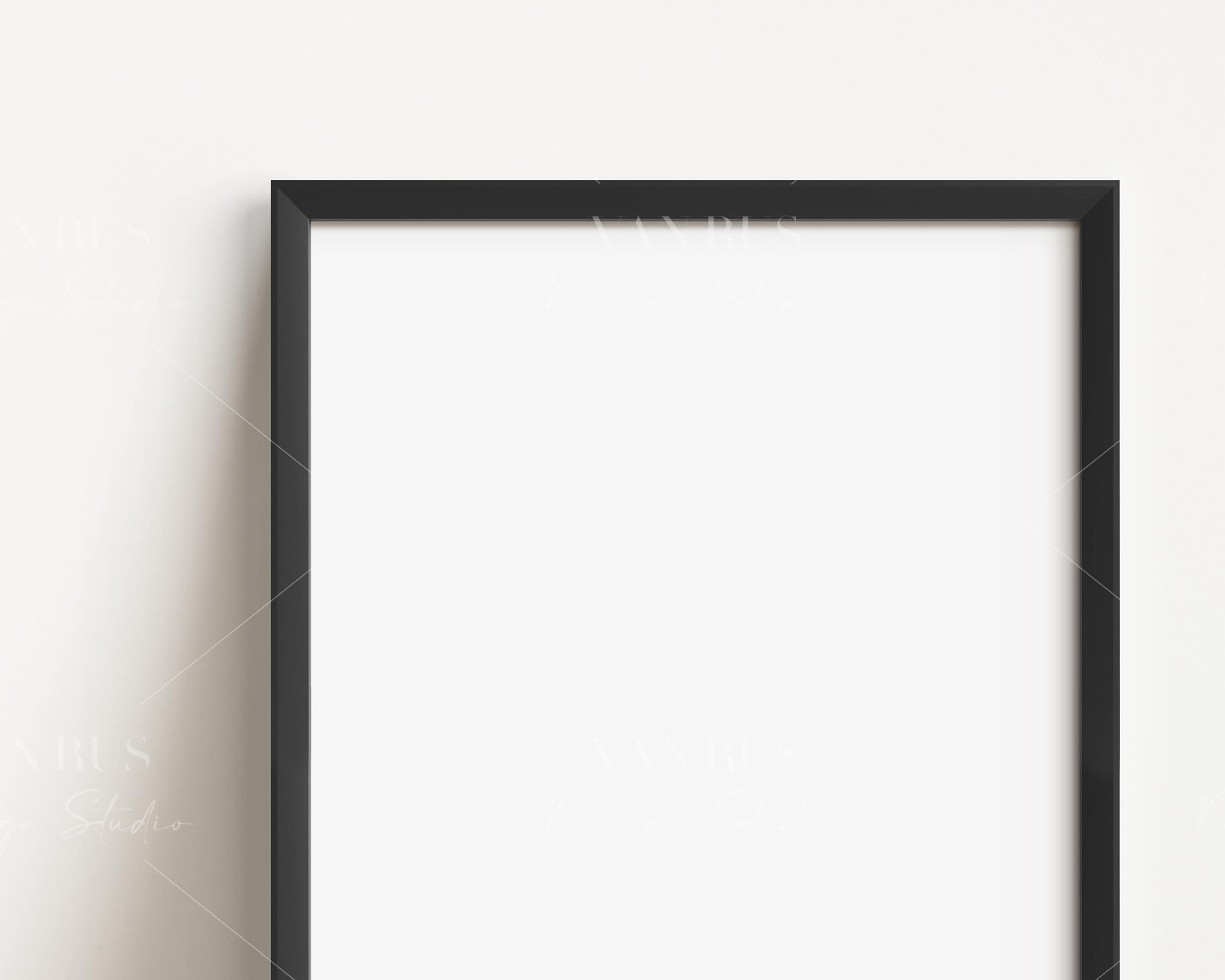 Black Frame Mockup/ Modern Digital Mockup/a4 Minimalist Framed - Etsy