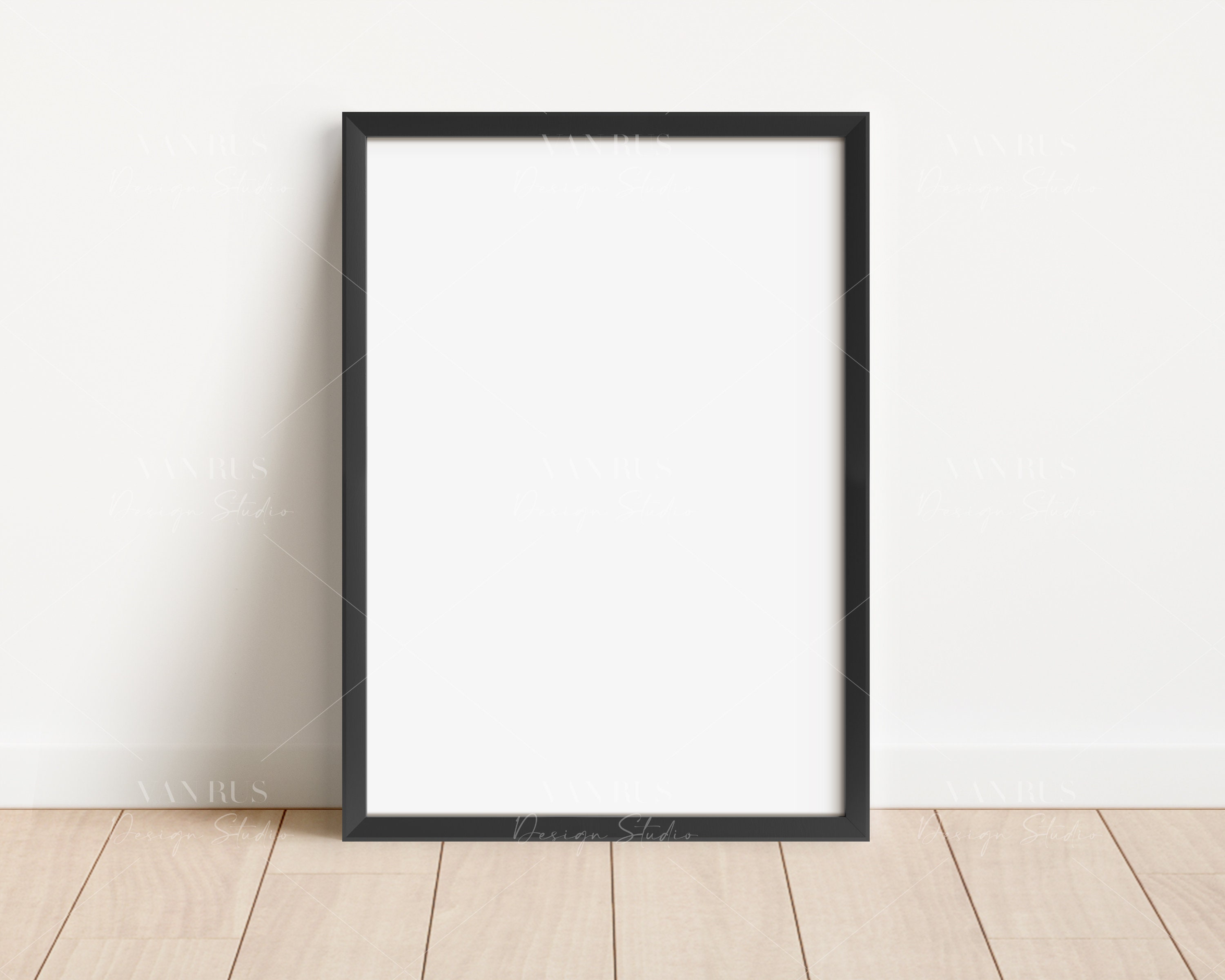 Black Frame Mockup/ Modern Digital Mockup/a4 Minimalist Framed - Etsy