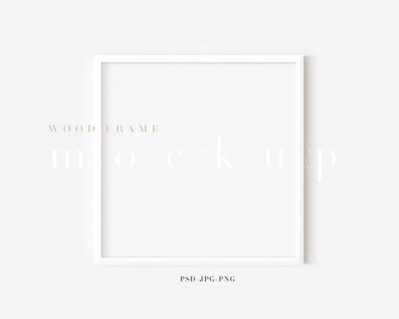 White Wooden Frame Png