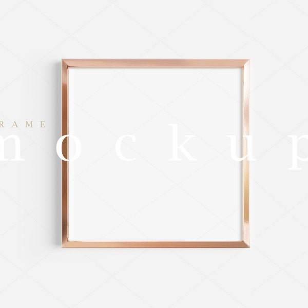 Rose Gold Frame - Etsy