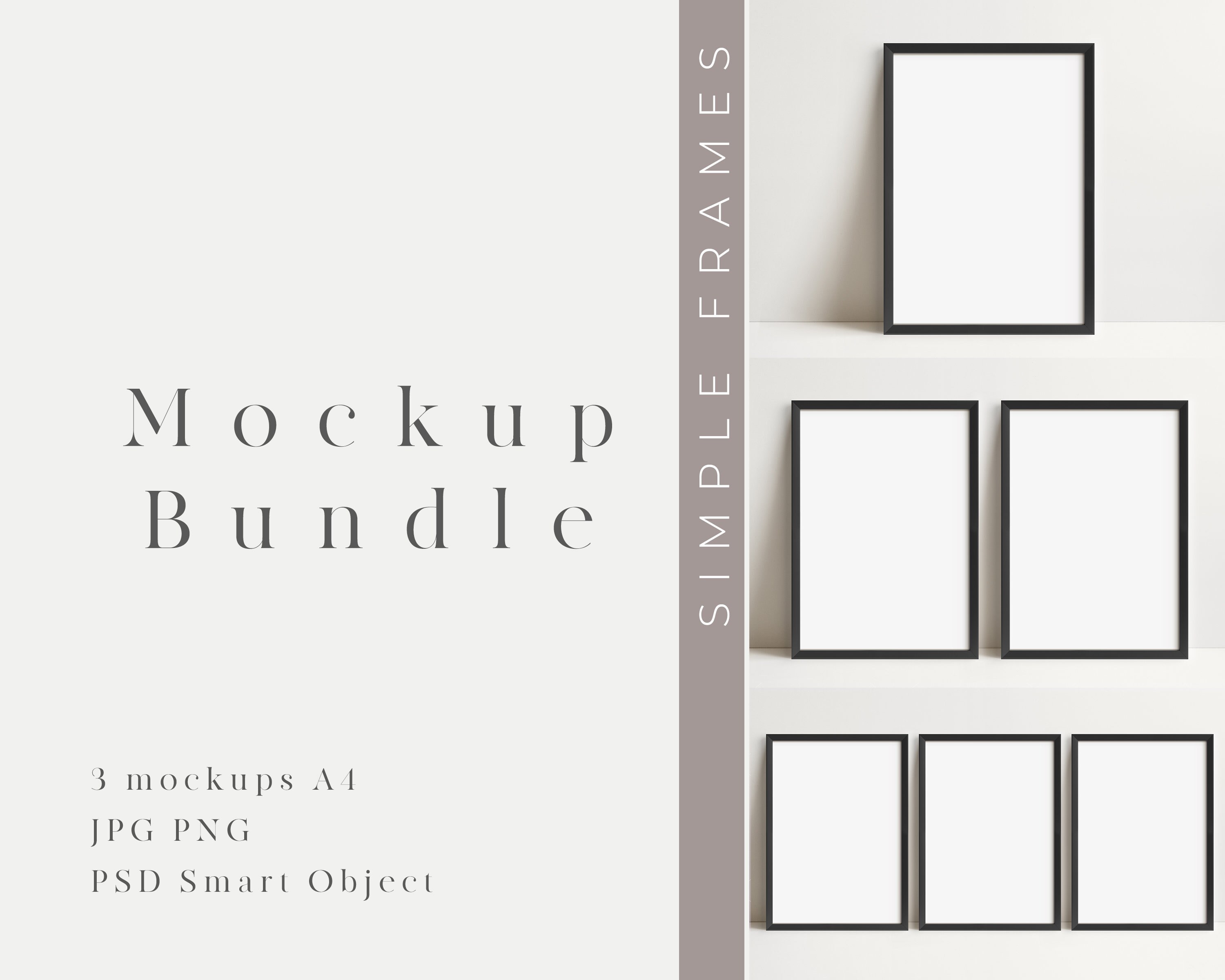 Simple Black Frame Png