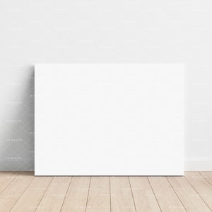 3x4 Horizontal Canvas Mockup Display/simple Large Canvas Mockup ...