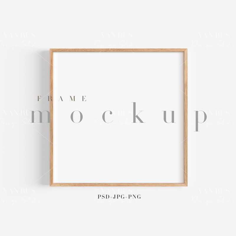 Thin Wood Frame - Etsy