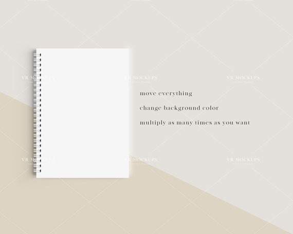 Spiral Notebook Template