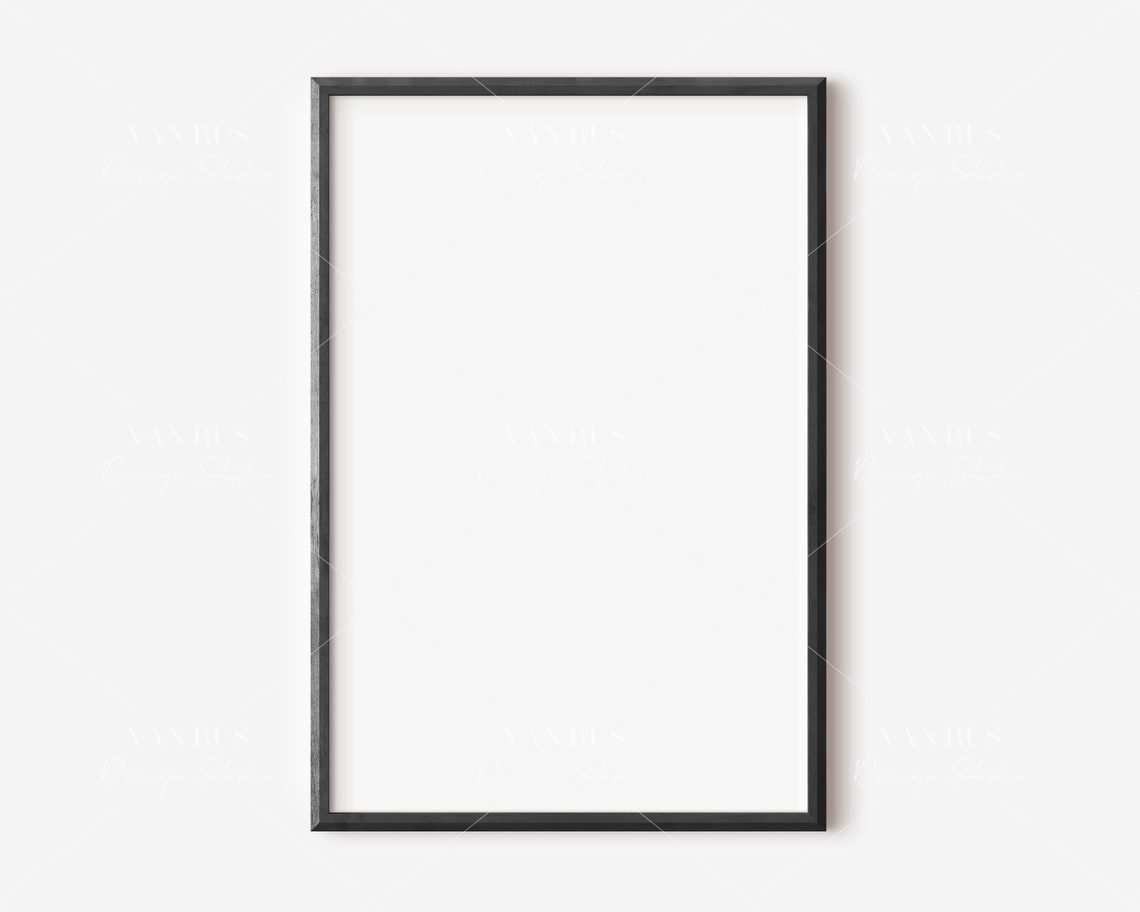 2x3 Frame Mockup Bundle/modern Basic Set of 6 Frames/clean - Etsy