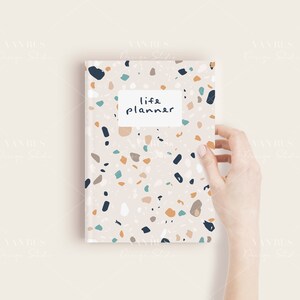 5x7 Notebook Mockup/minimalist Journal Planner Mockup/book Cover ...