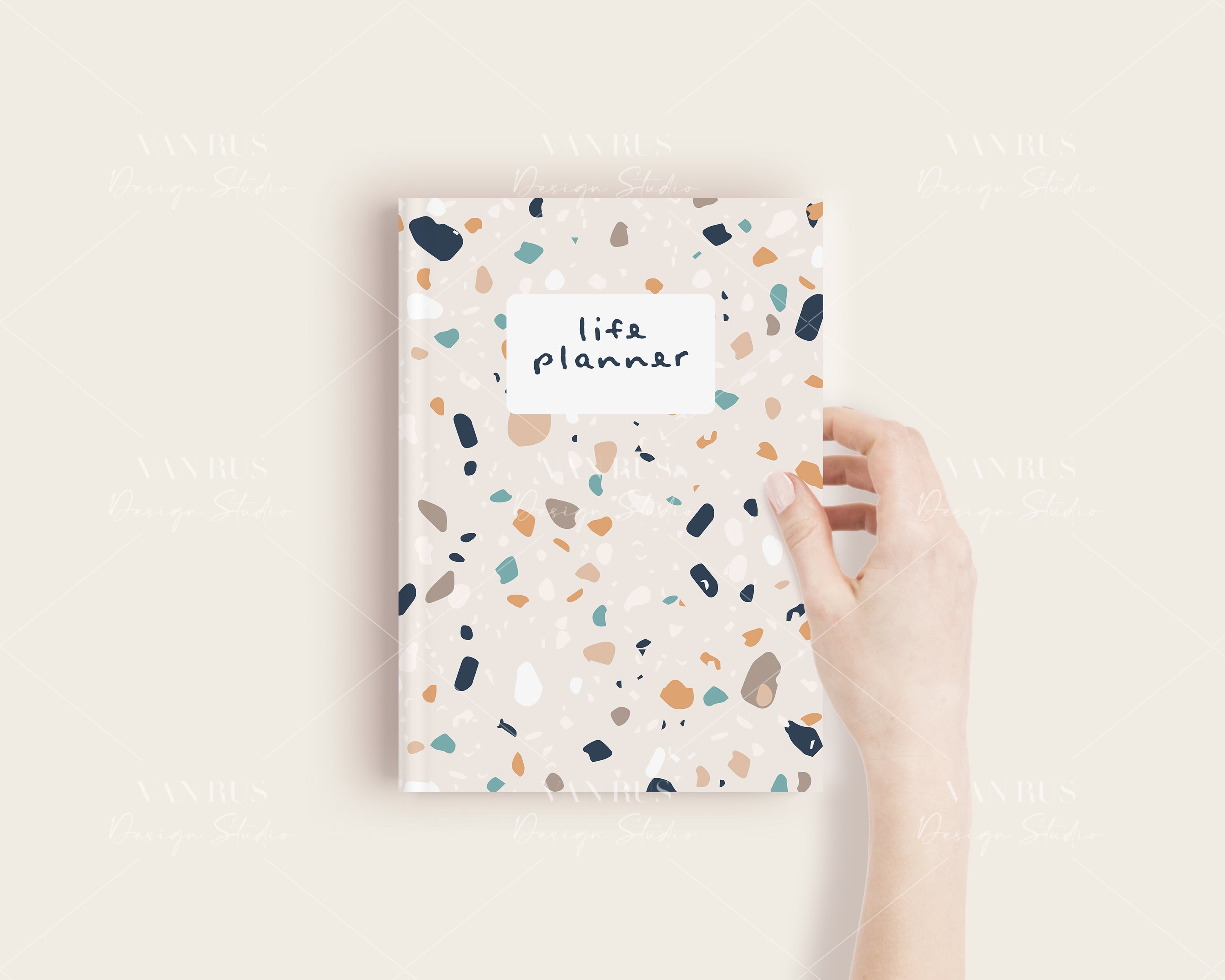 5x7 Notebook Mockup/minimalist Journal Planner Mockup/book - Etsy