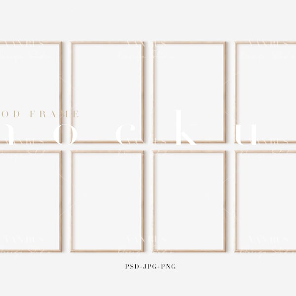 Wood Frame - Etsy