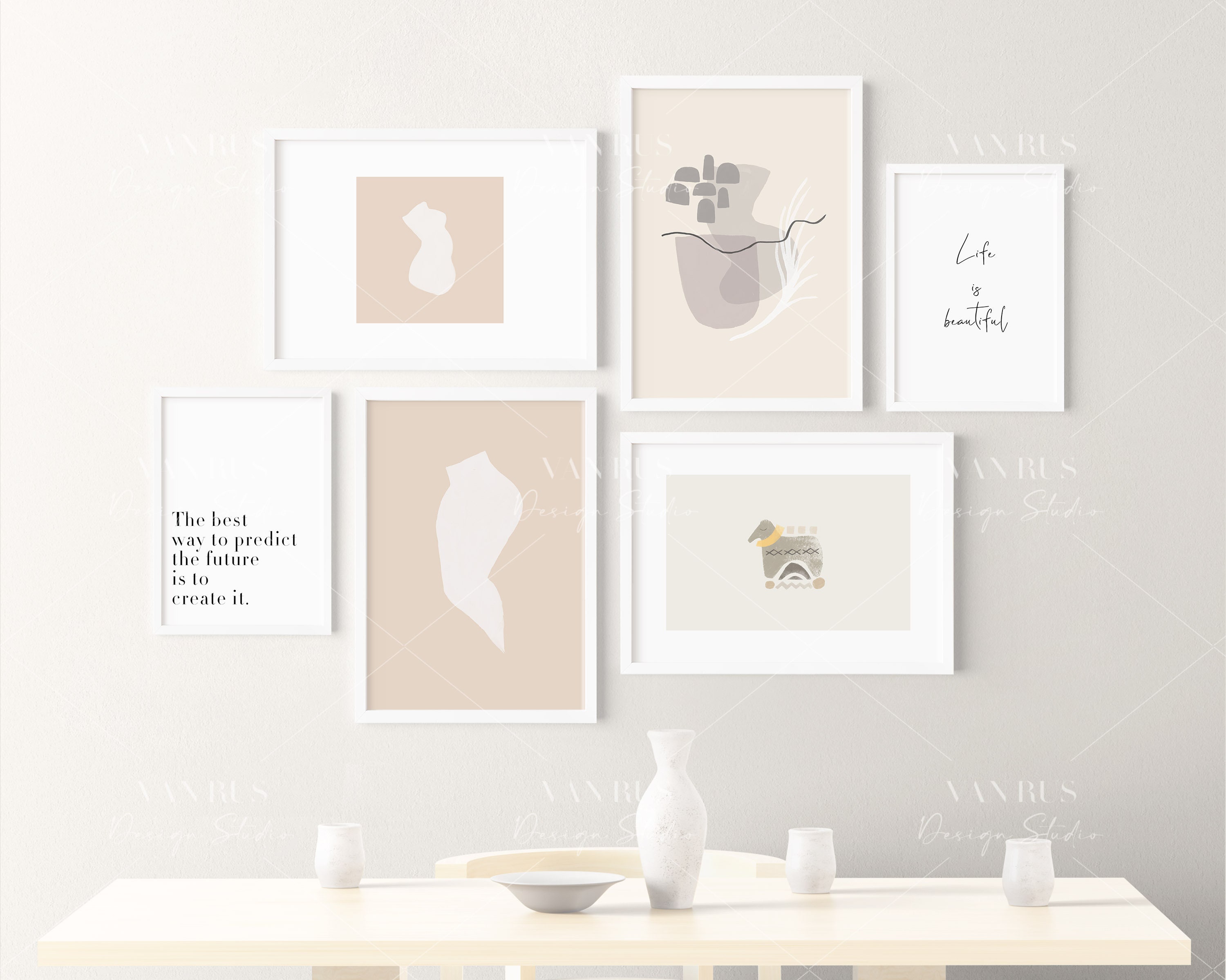 Interior Mockup Frame/Simple Digital Mockup/Modern Living Room | Etsy