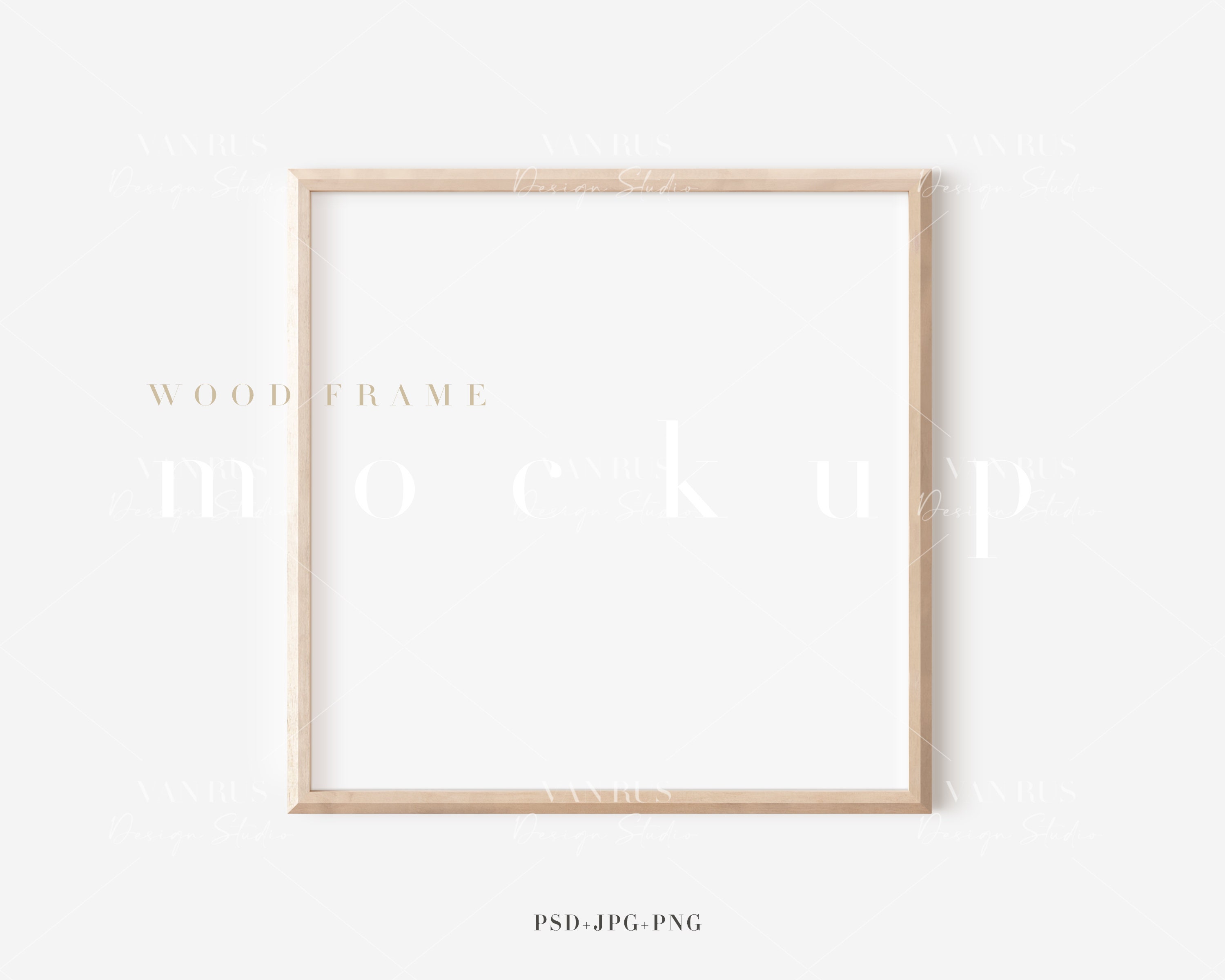 White Wooden Frame Png