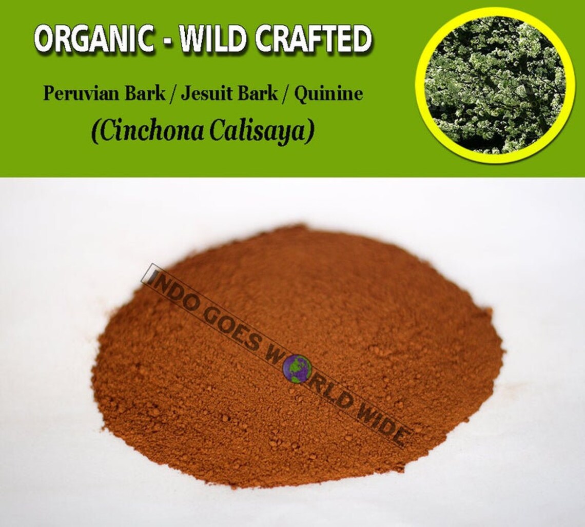 POWDER Peruvian Bark Quinine Jesuit Bark Cinchona Calisaya | Etsy