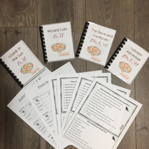 Articulation Stories, Fricatives /s,z/ /th, F, V/ 4 Books Plus ...