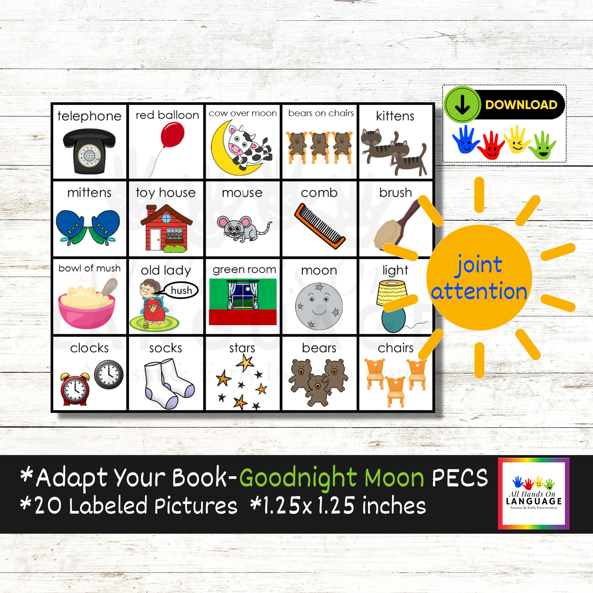 Printable Goodnight Moon Story