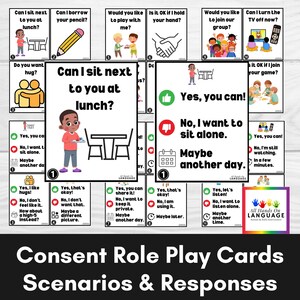Special Education Social Skills Unit: Consent, Personal Space Support ...